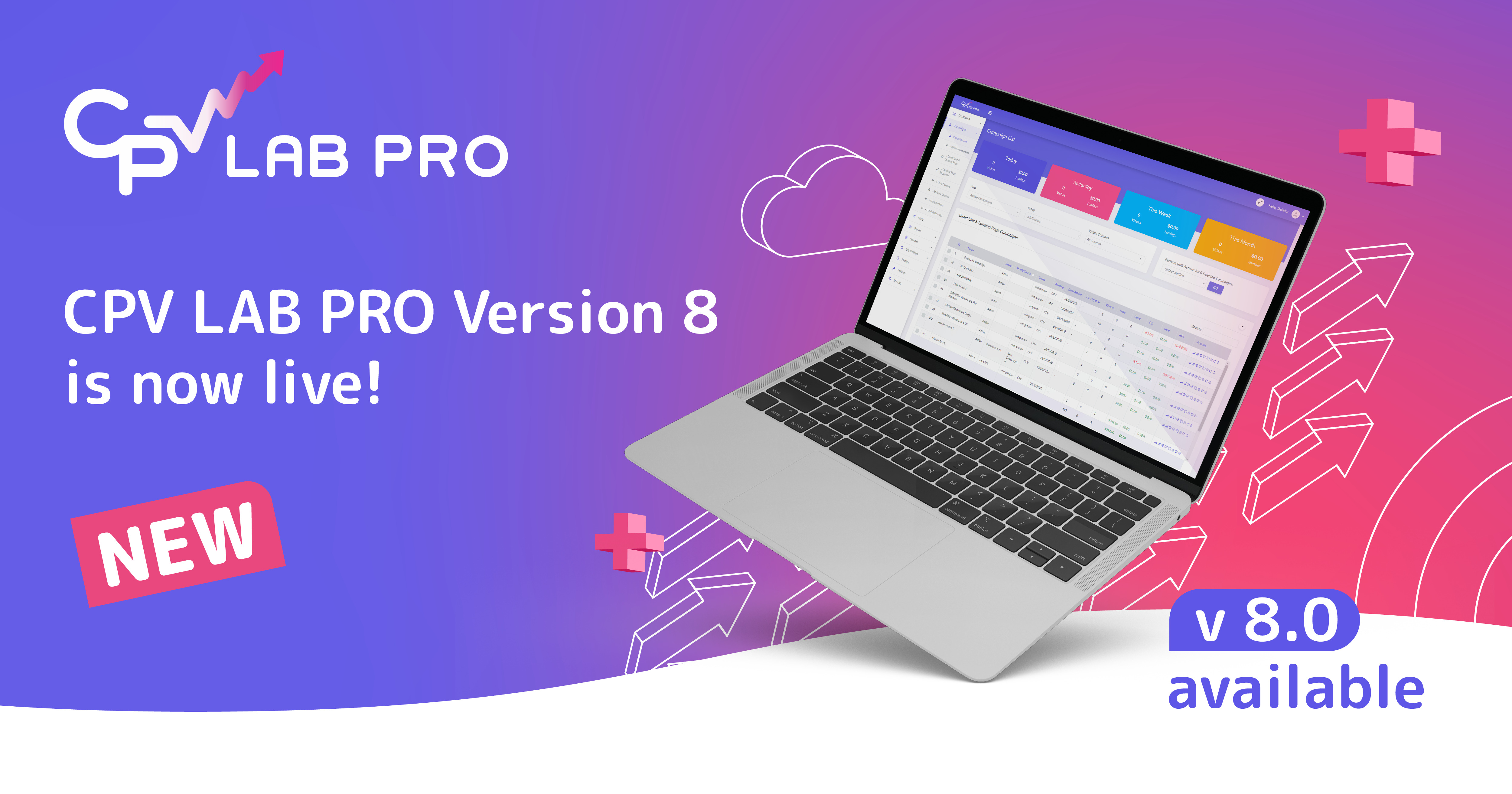 The new and enhanced CPV Lab Version 8 - Changes & User Benefits - CPV Tracker Blog