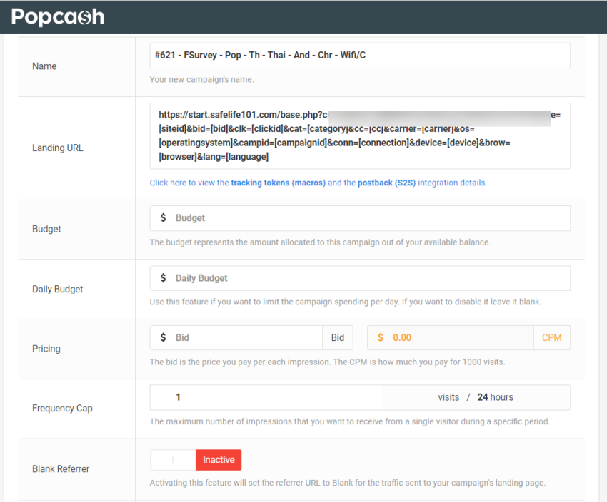 PopCash Profitable Campaigns Using "The Custom White List Method" - CPV ...
