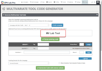 CPV Lab Pro - Tracking Tool for your entire Marketing